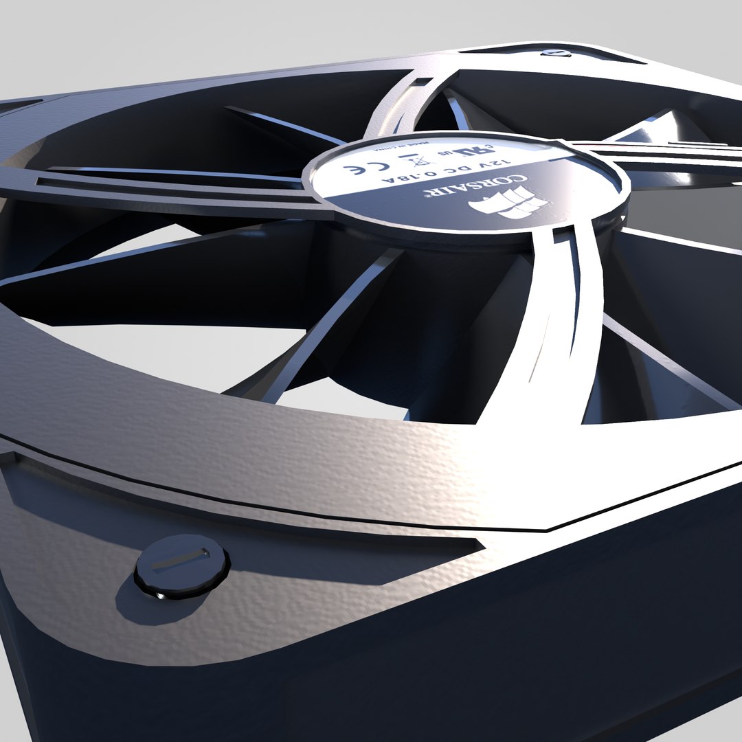 3D model Fan PC Gaming - TurboSquid 1911736