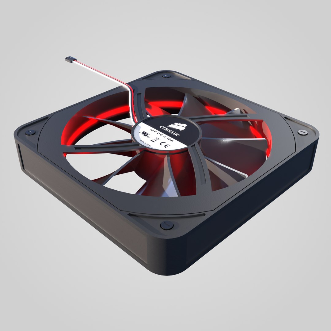 3D model Fan PC Gaming - TurboSquid 1911736