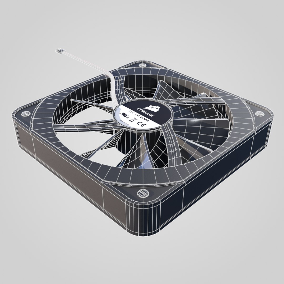3D model Fan PC Gaming - TurboSquid 1911736
