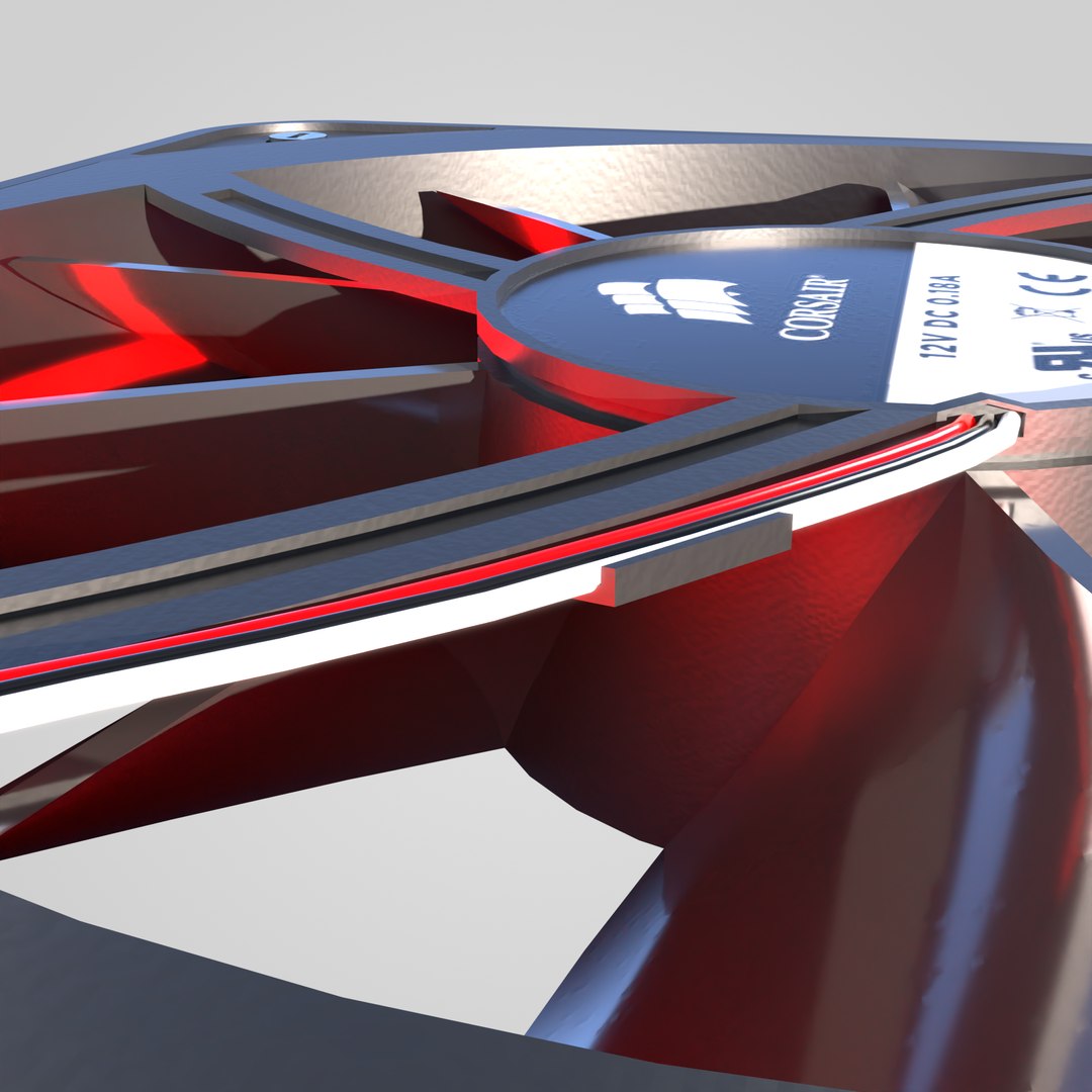 3D model Fan PC Gaming - TurboSquid 1911736