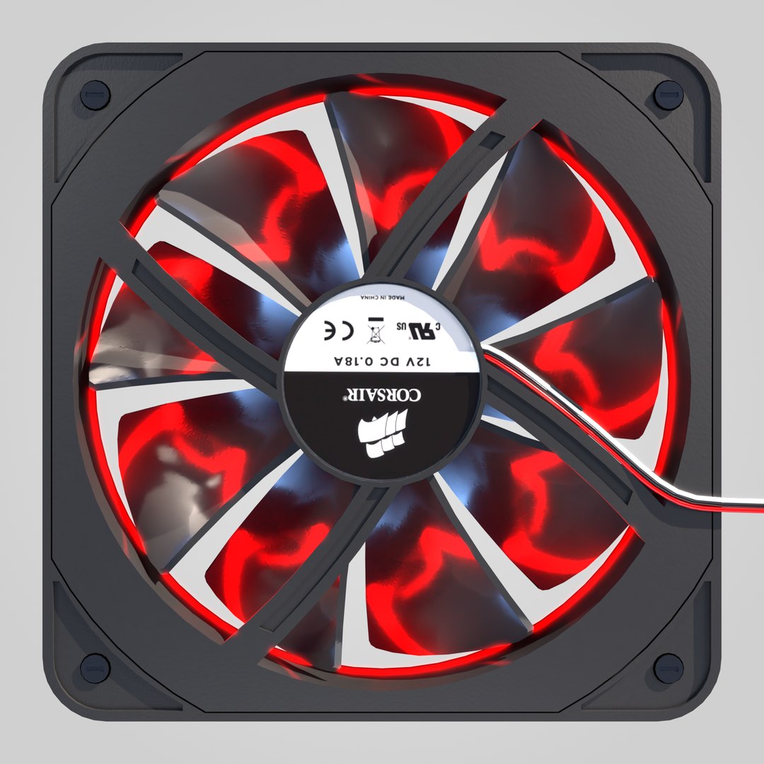 3D model Fan PC Gaming - TurboSquid 1911736