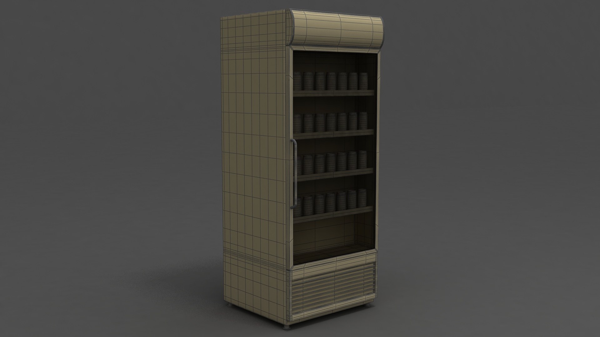3D Coca-Cola Refrigerator Display - TurboSquid 2106521