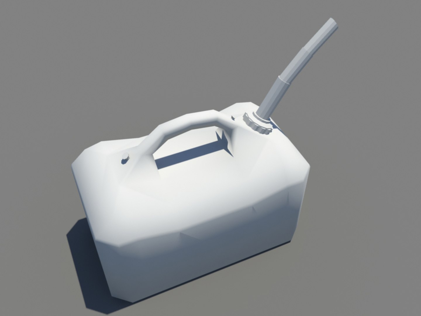 Plastic Gas Cans 3d Model