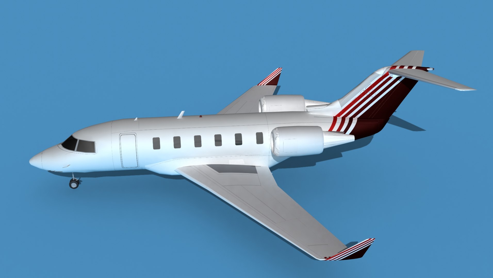 3D Bombardier CL604 Challenger V03 - TurboSquid 1913567
