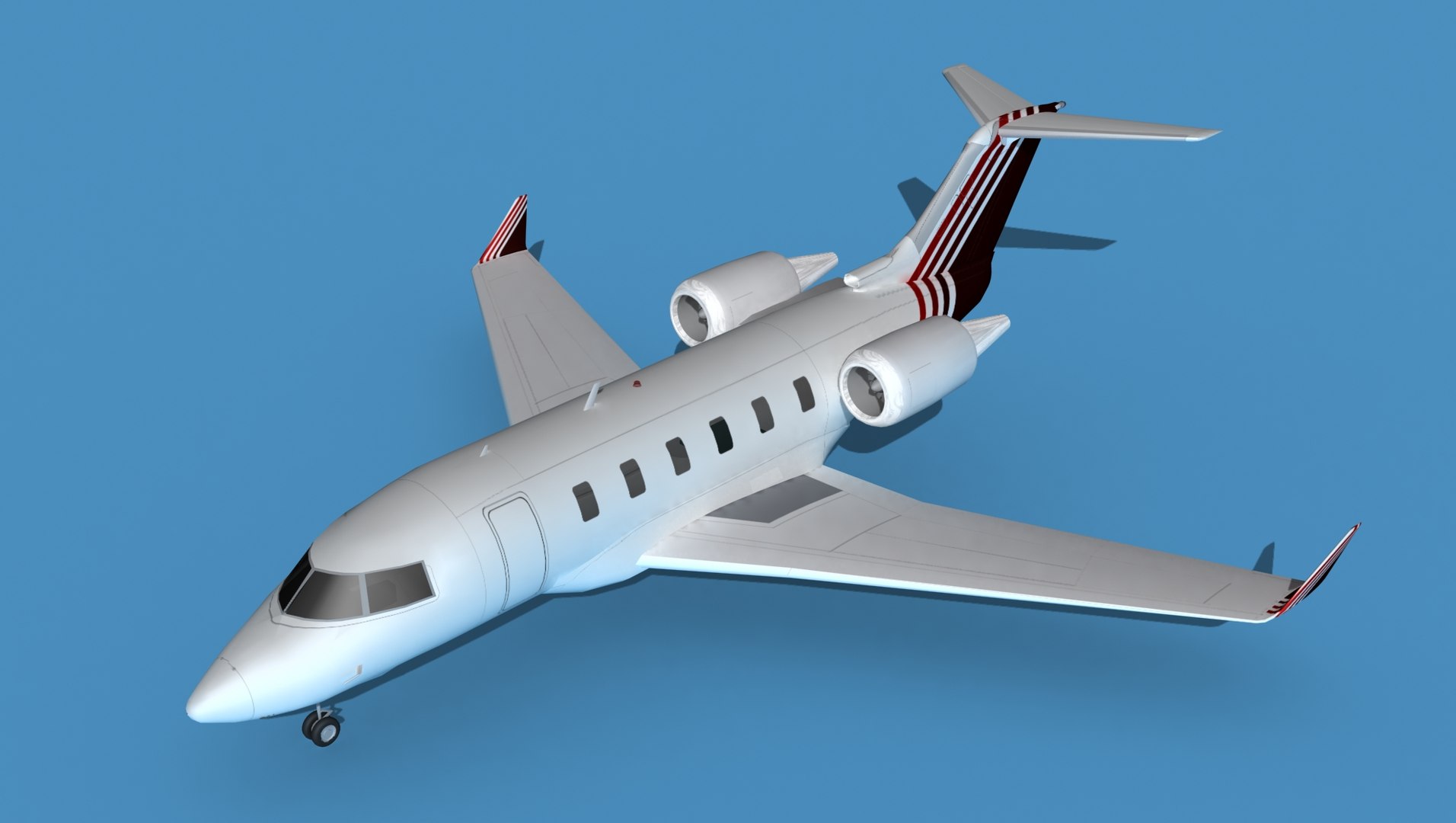 3D Bombardier CL604 Challenger V03 - TurboSquid 1913567