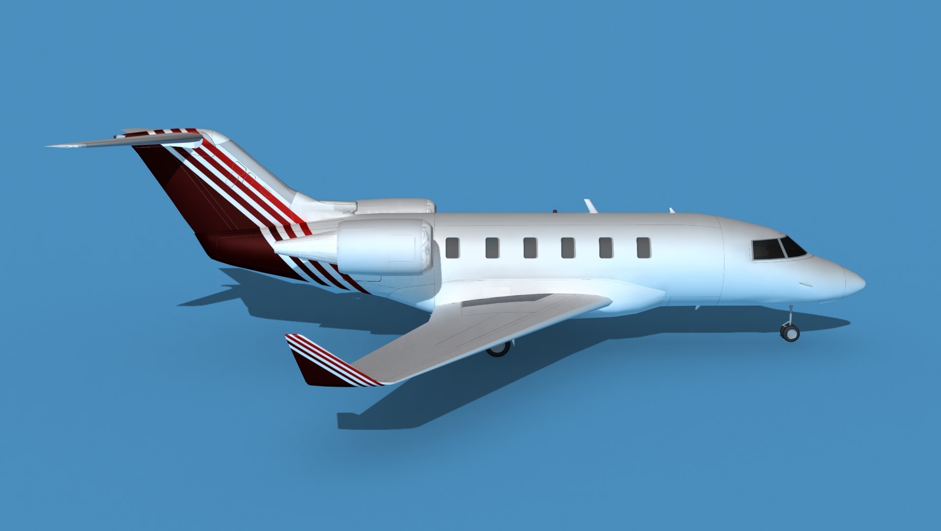 3D Bombardier CL604 Challenger V03 - TurboSquid 1913567