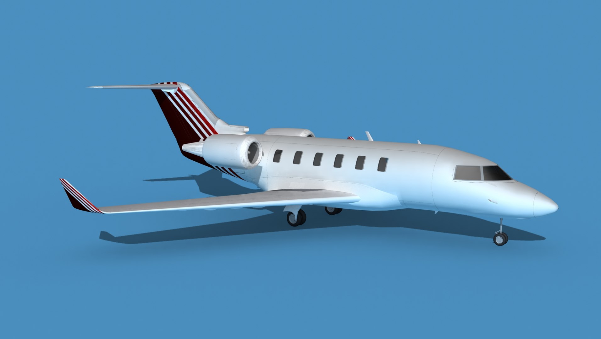 3D Bombardier CL604 Challenger V03 - TurboSquid 1913567
