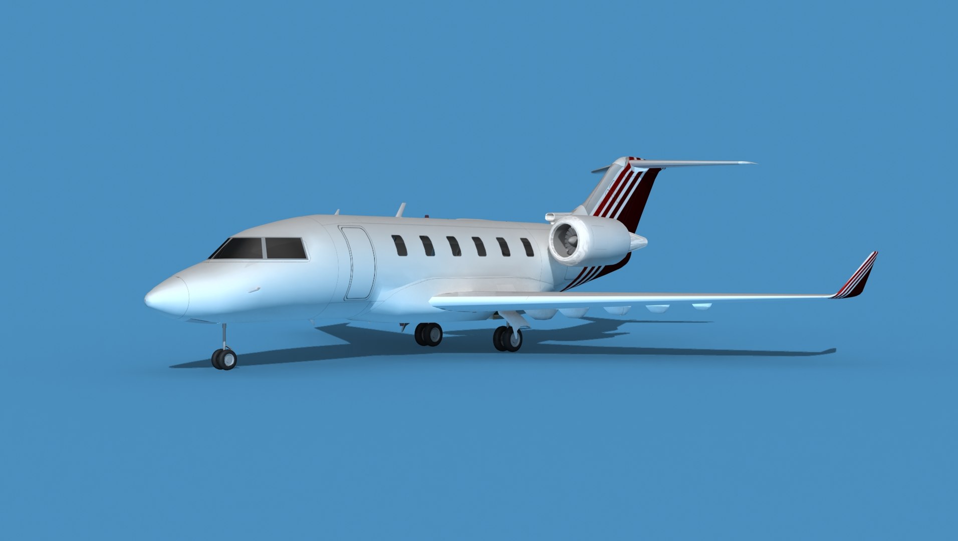 3D Bombardier CL604 Challenger V03 - TurboSquid 1913567