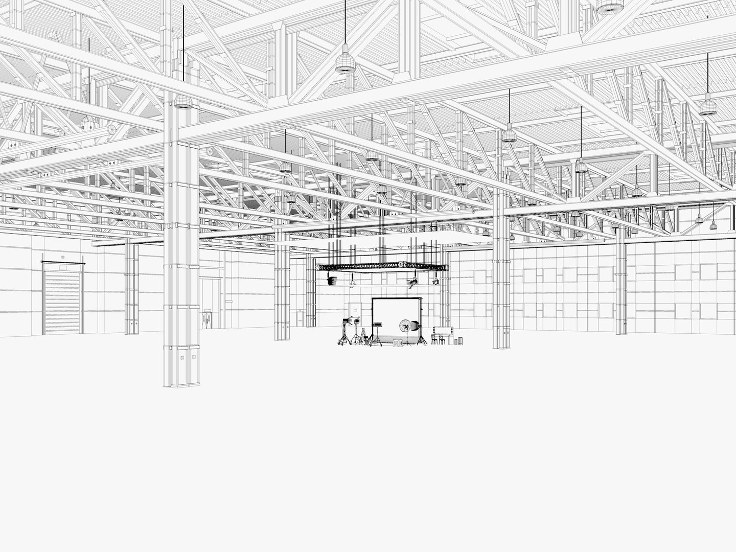 3D Model Warehouse Photo Studio - TurboSquid 2328966