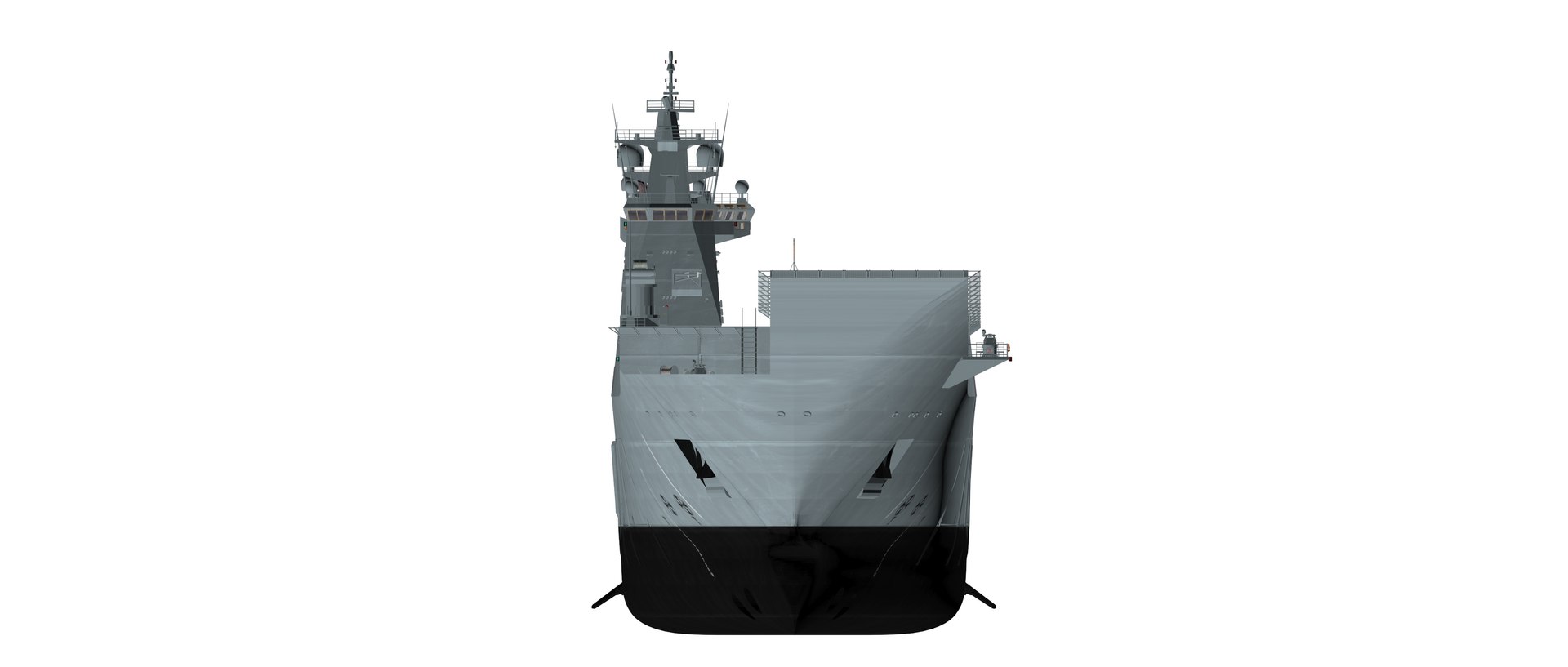 Canberra Class LHD - HMAS Canberra 3D Model - TurboSquid 2039341