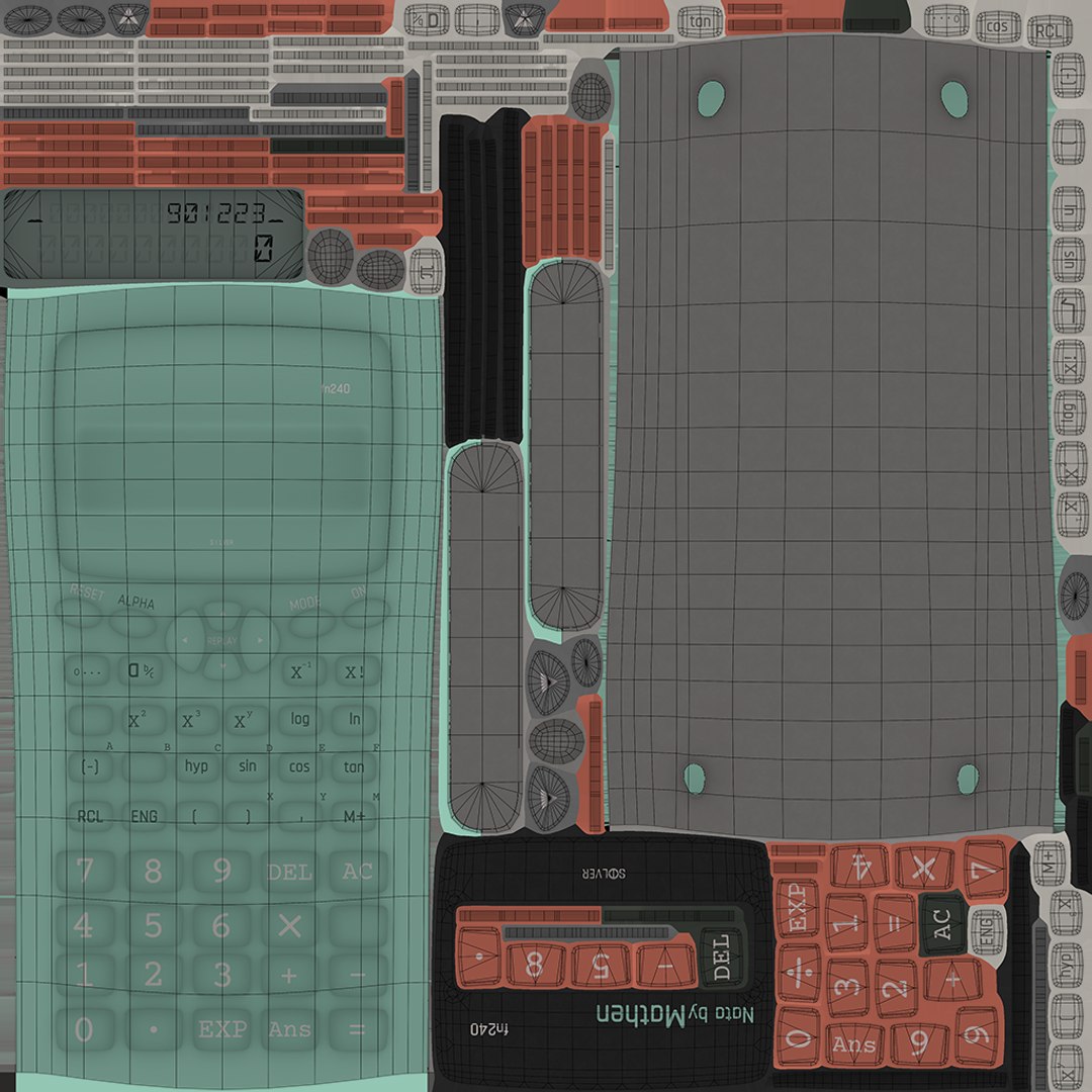 3D Model Calculator - TurboSquid 1729298