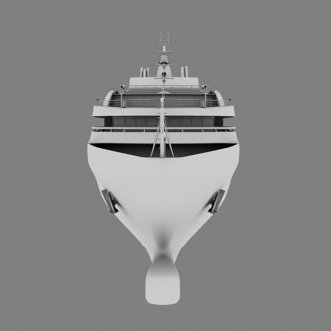 3d Model Arctic Cruise Ship Le
