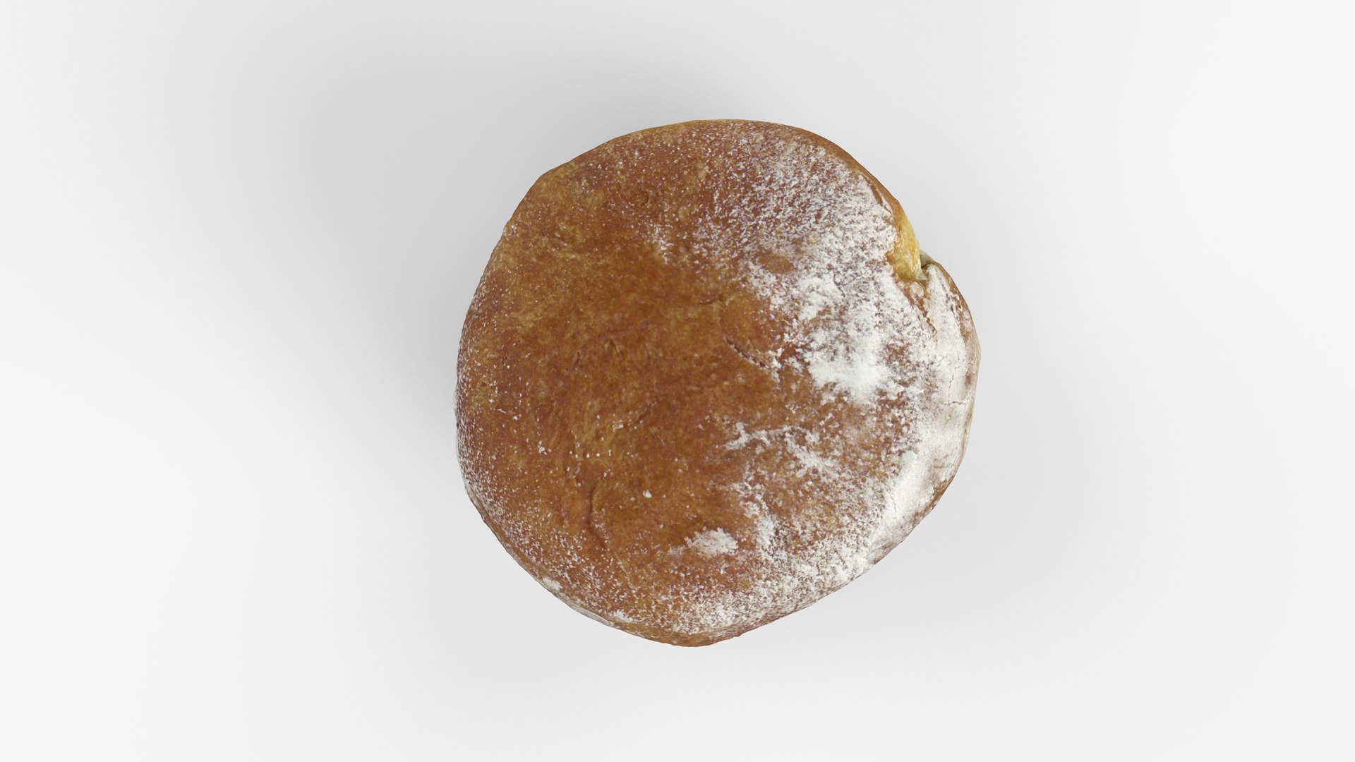 Photorealistic 3D Scan Of Jelly Donut Or German Jam Doughnut 3D Model ...