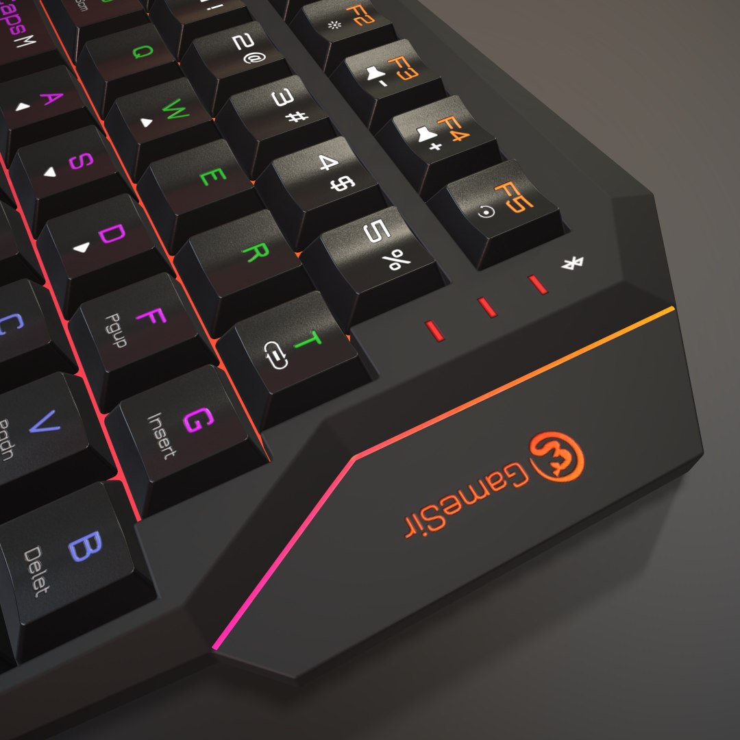 Gaming Keyboard 3D Model - TurboSquid 1579839