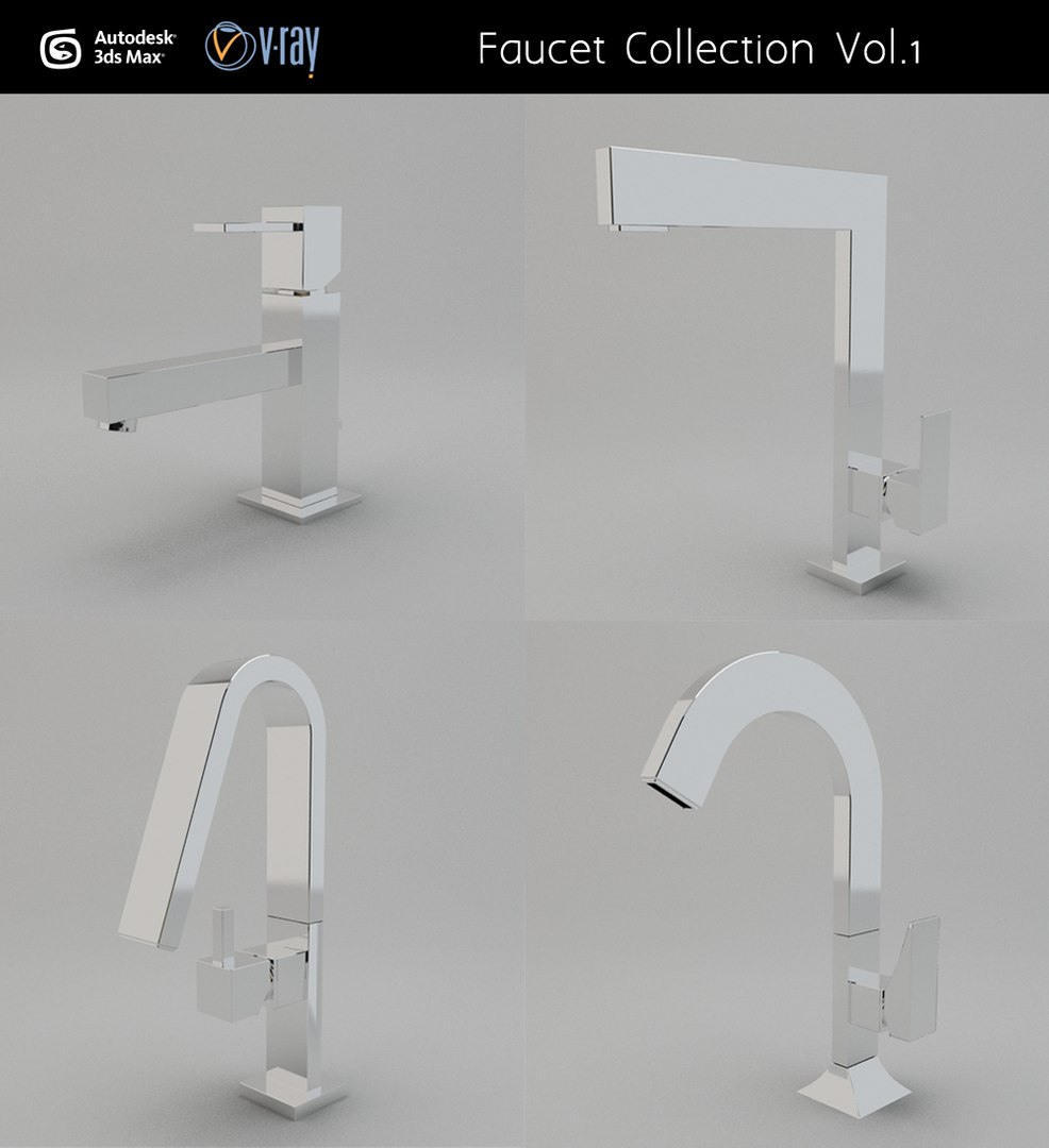 3d Faucet Modeled