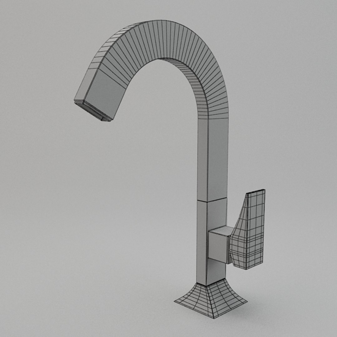 3d Faucet Modeled