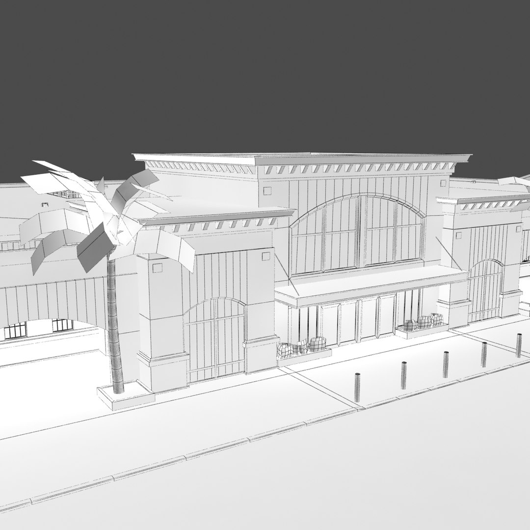 - Supermarket 2 Modern 3d Max