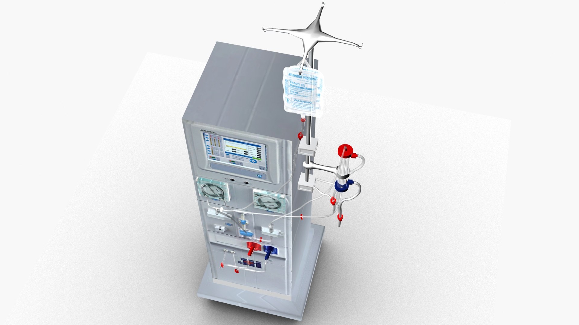 Dialysis Machine 3D Model - TurboSquid 1895210