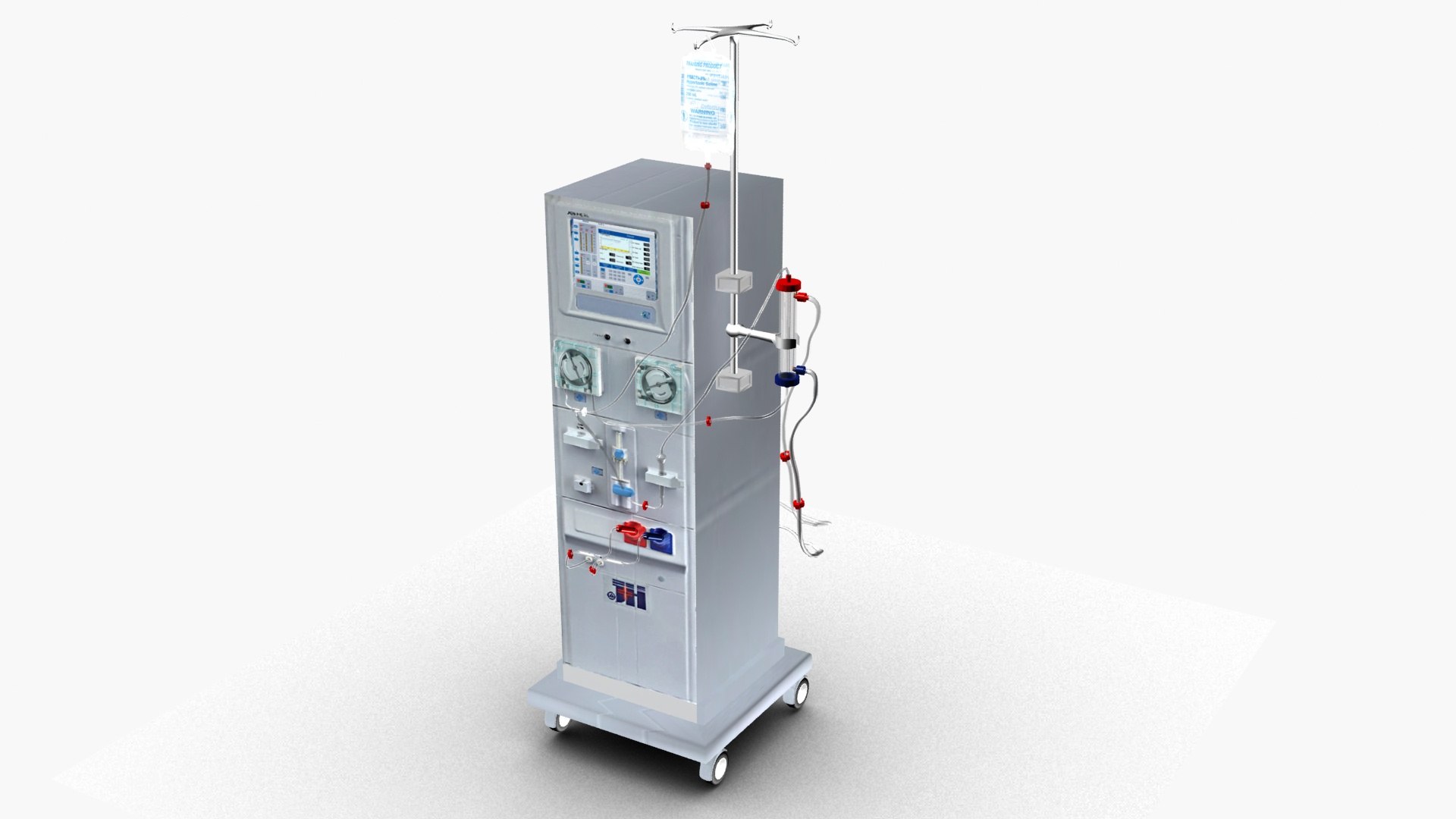 Dialysis Machine 3D Model - TurboSquid 1895210