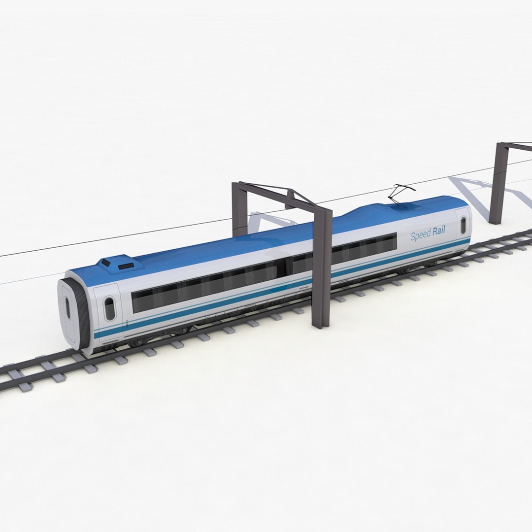 Speed Train - 3d Model