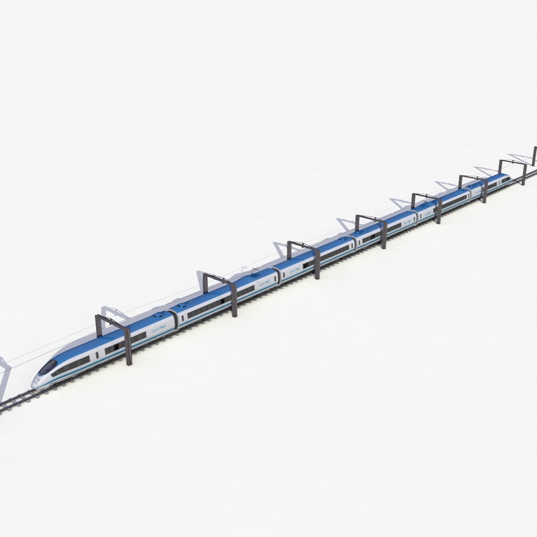 Speed Train - 3d Model