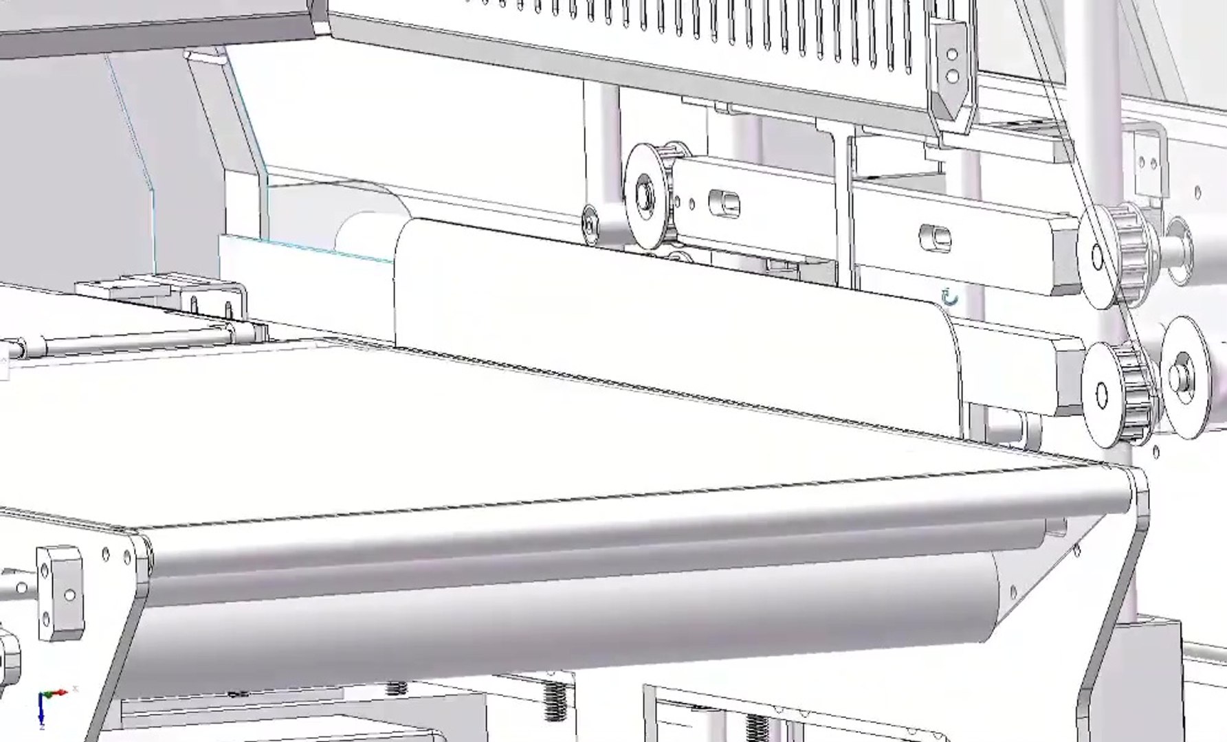 Shrink Wrapping And Packaging Machine 3D CAD Model Model - TurboSquid ...