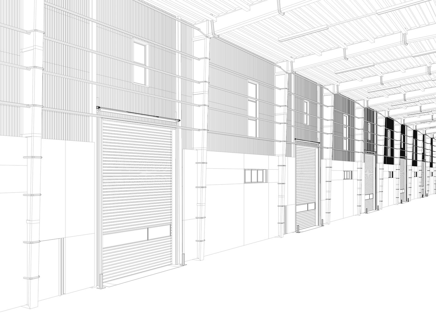 3D Warehouse 9 interior and exterior model - TurboSquid 2072257