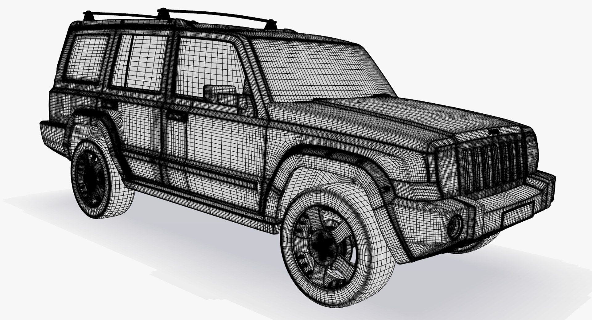 3D Jeep Commander - TurboSquid 1330110