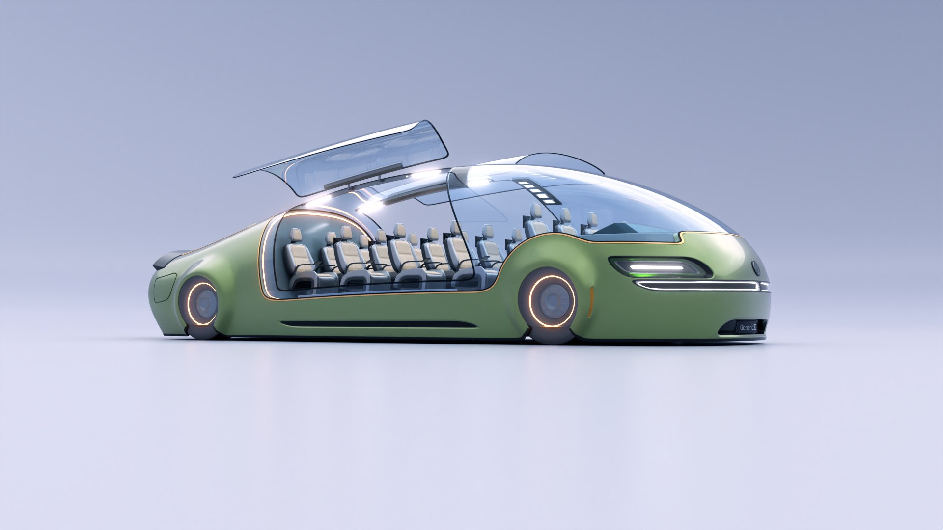 Futuristic Concept Vehicle Series 01 3D model - TurboSquid 2069005