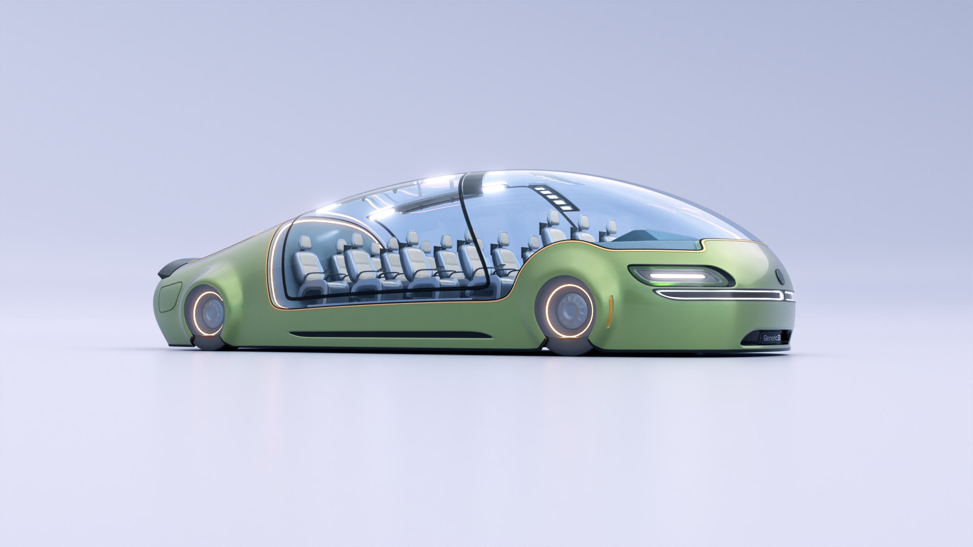 Futuristic Concept Vehicle Series 01 3D model - TurboSquid 2069005