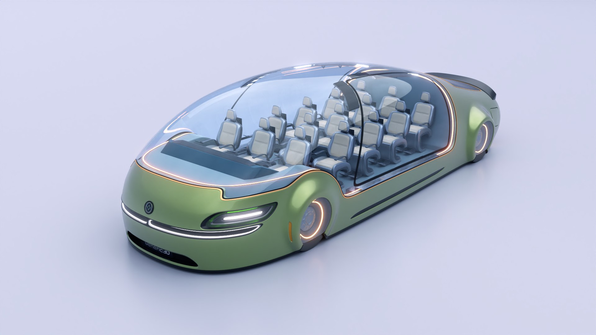 Futuristic Concept Vehicle Series 01 3D model - TurboSquid 2069005