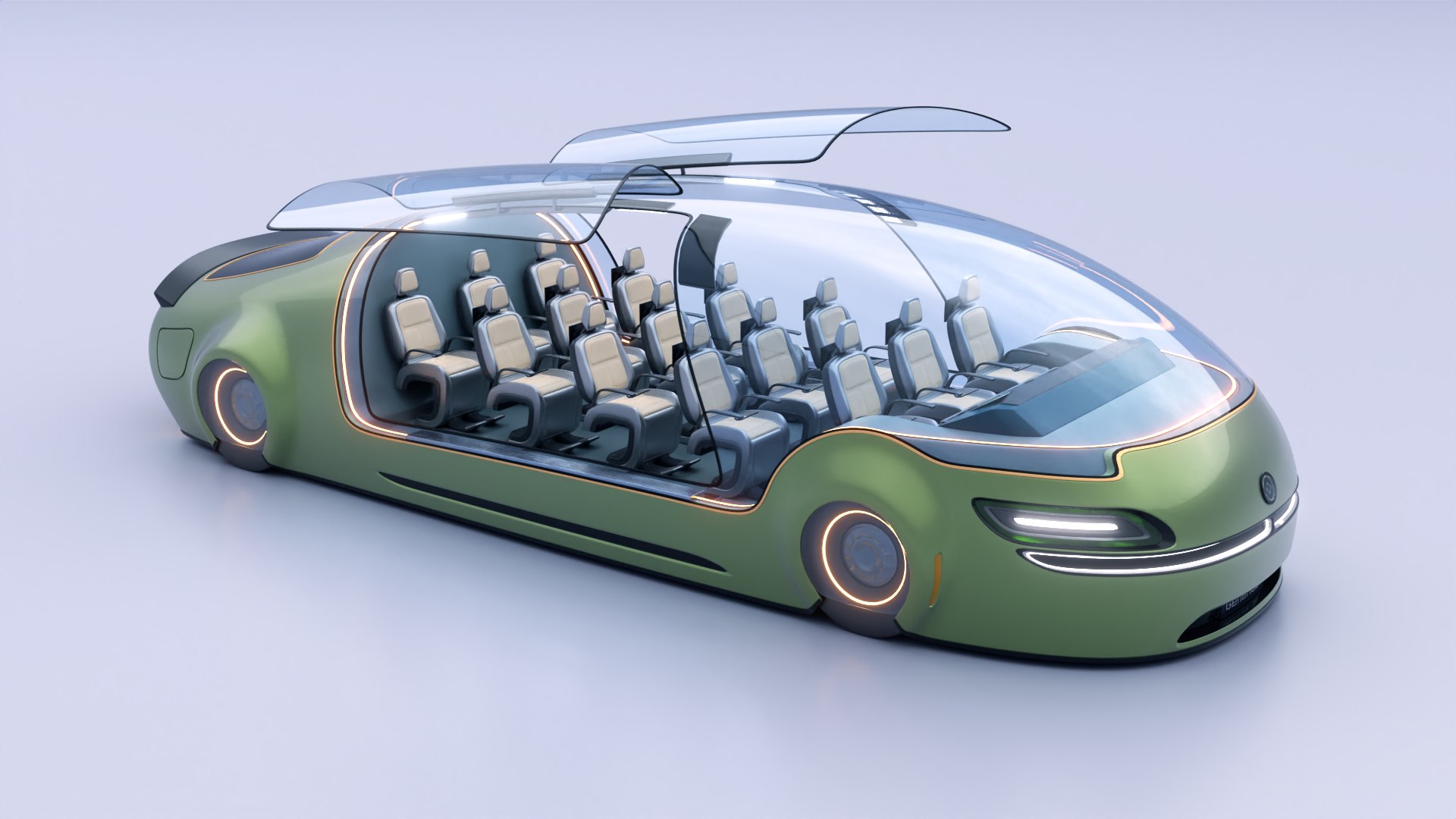 Futuristic Concept Vehicle Series 01 3D model - TurboSquid 2069005