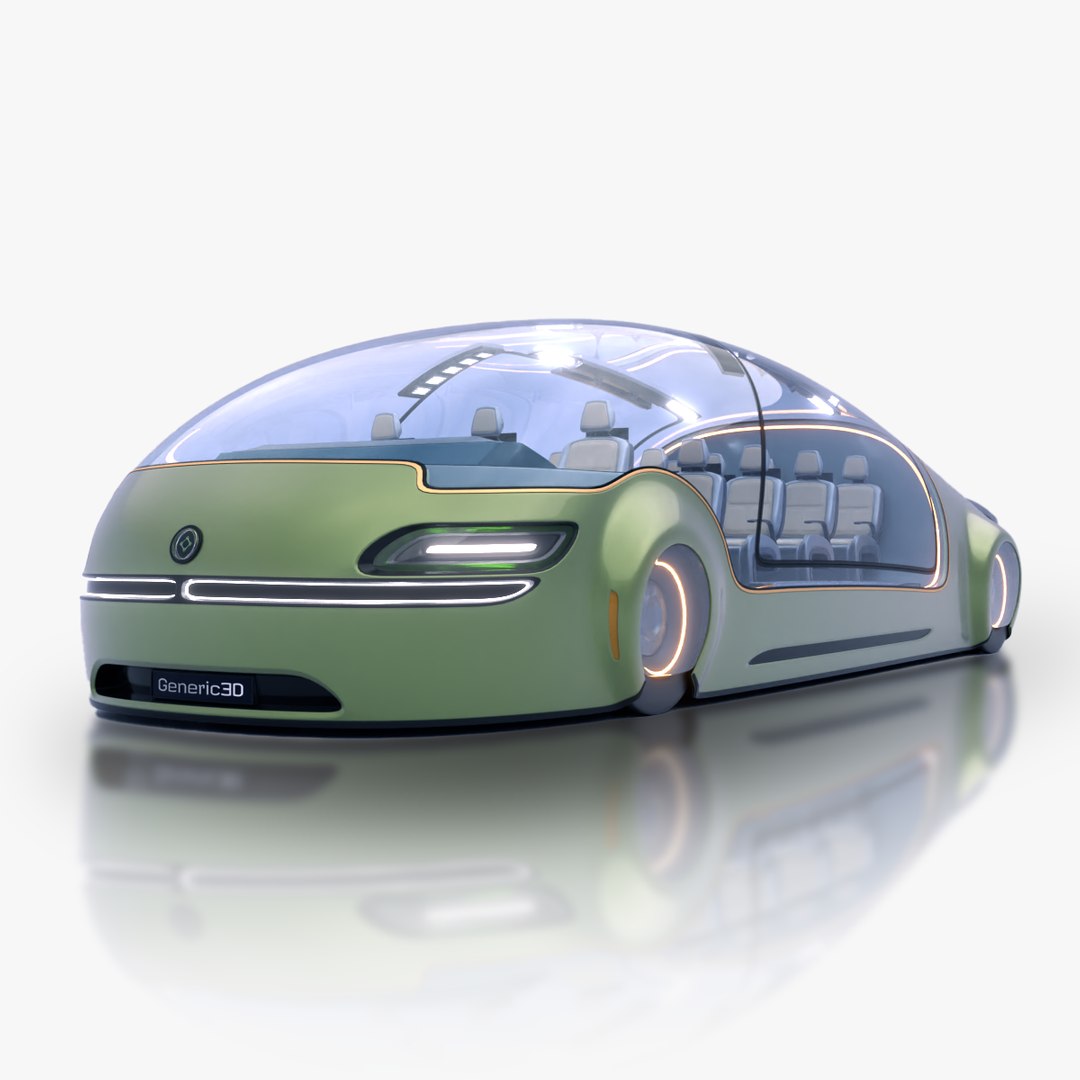 Futuristic Concept Vehicle Series 01 3D model - TurboSquid 2069005