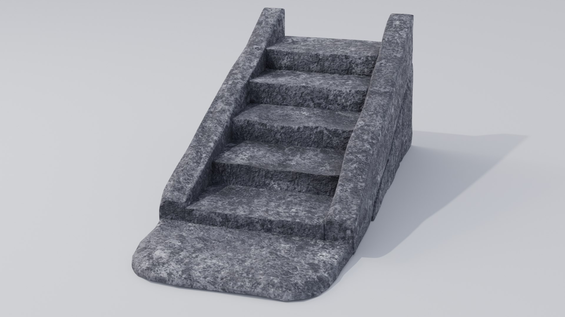 3D Stone Stair 1 - TurboSquid 1927835