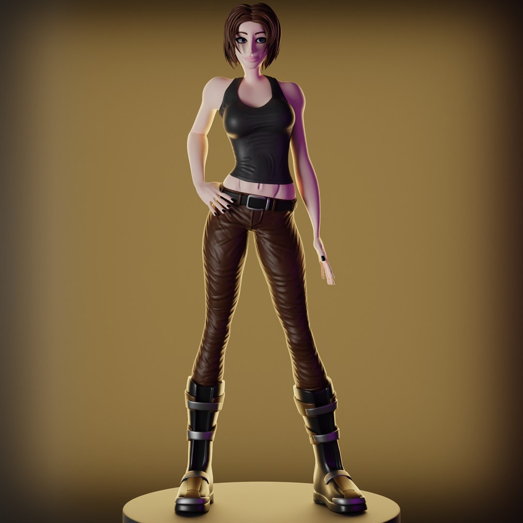3D Lara Croft - TurboSquid 1846546