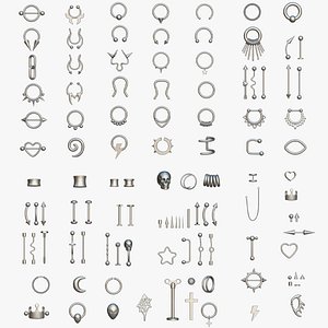 Earrings Blender Models for Download | TurboSquid