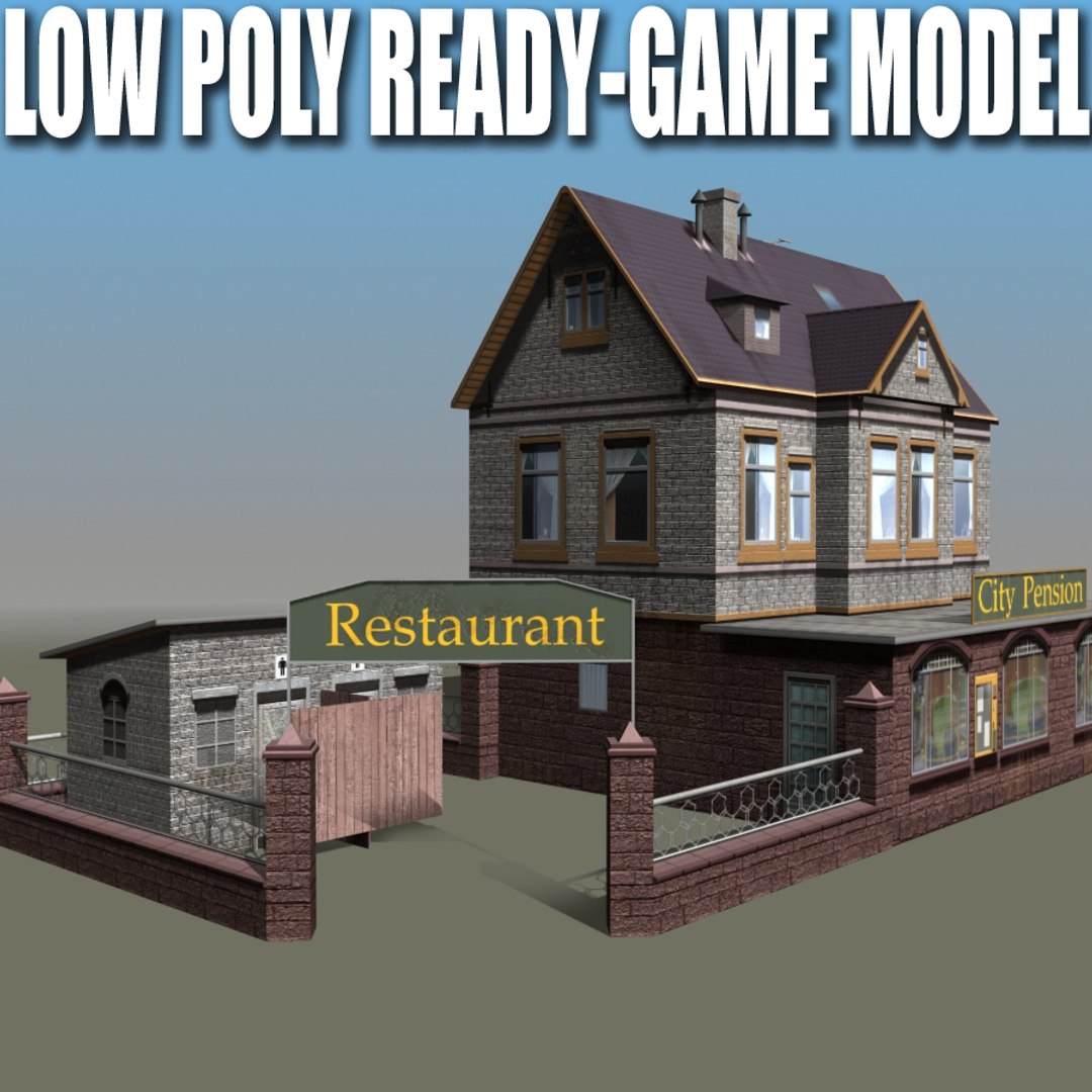 3d model city pension