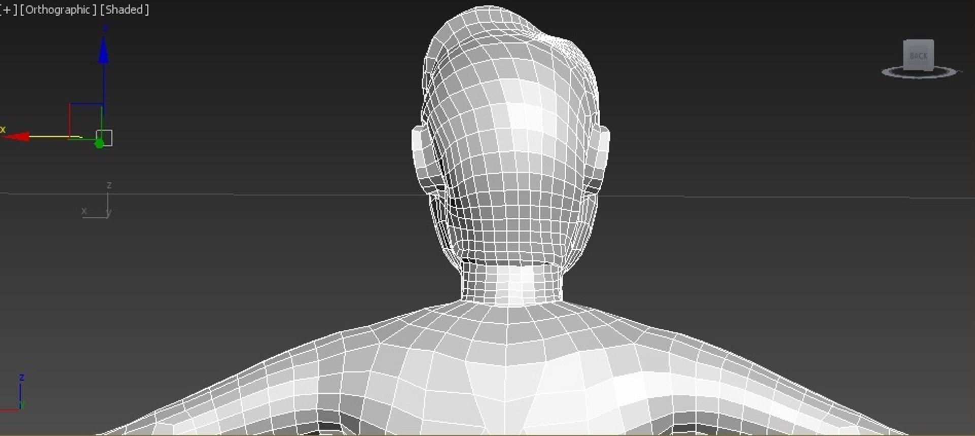 male character great topology 3d model