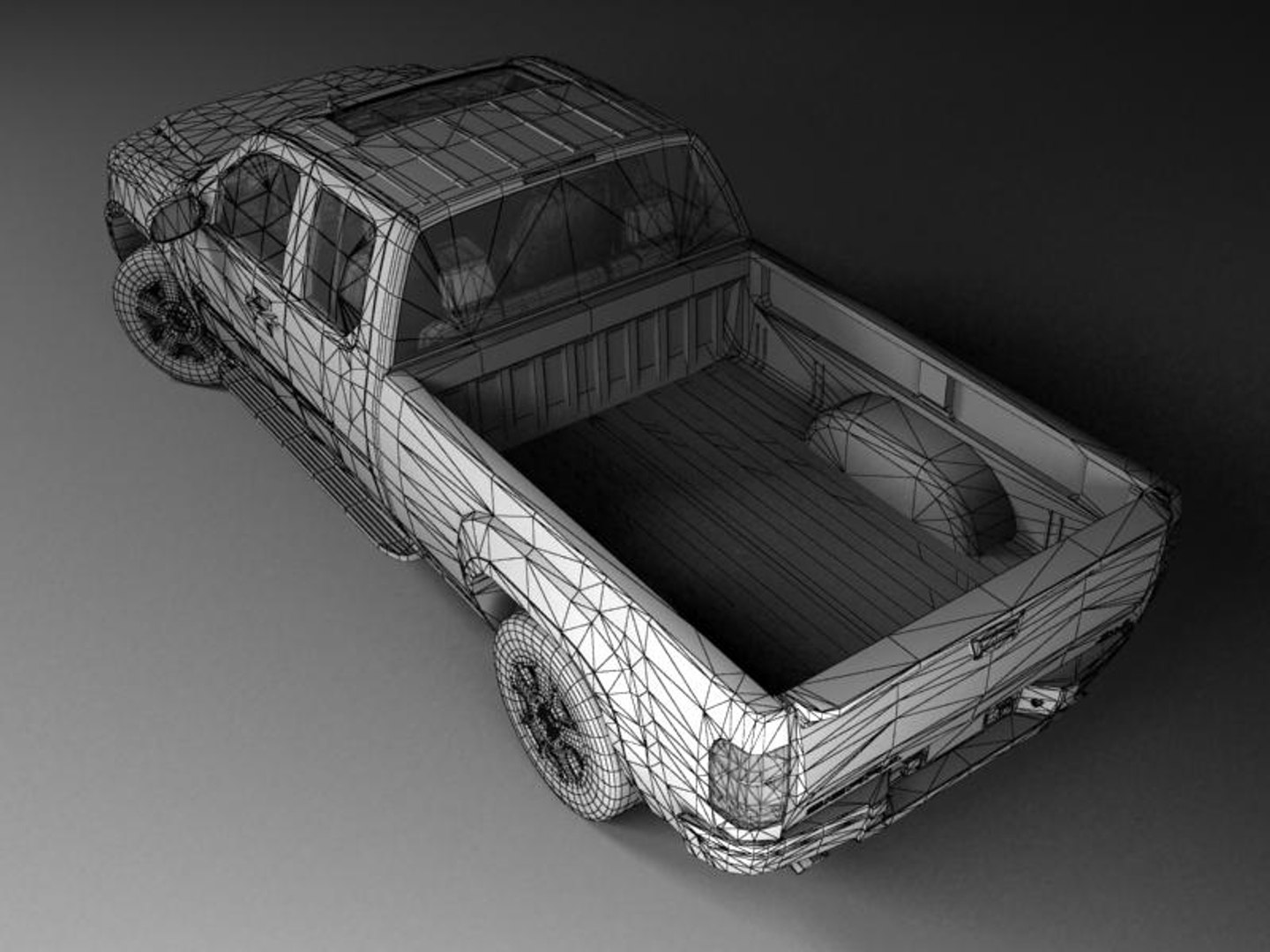 3d Model Gmc Sierra Extcab Gmt900