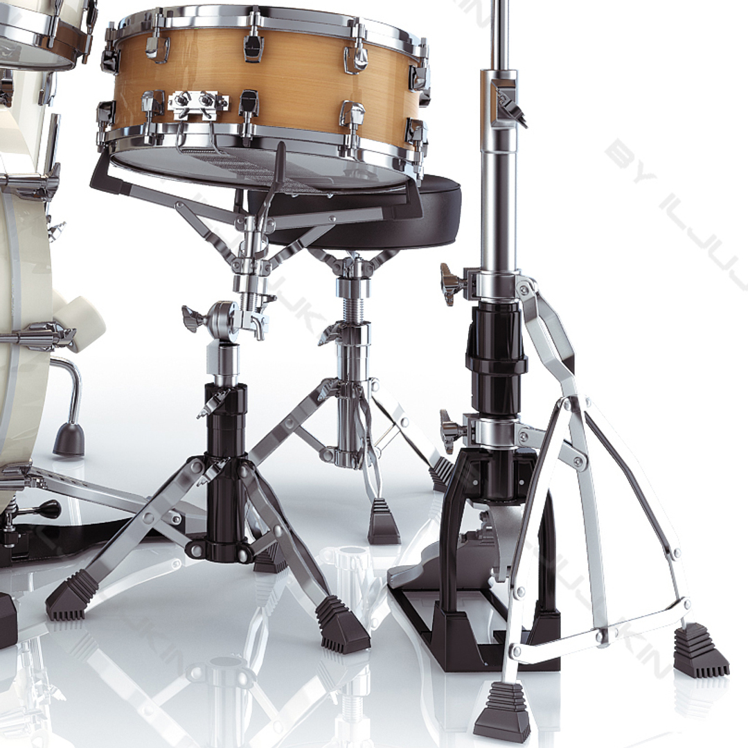 3d max acoustic drum sets yamaha