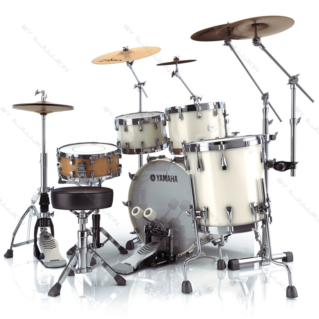 3d max acoustic drum sets yamaha