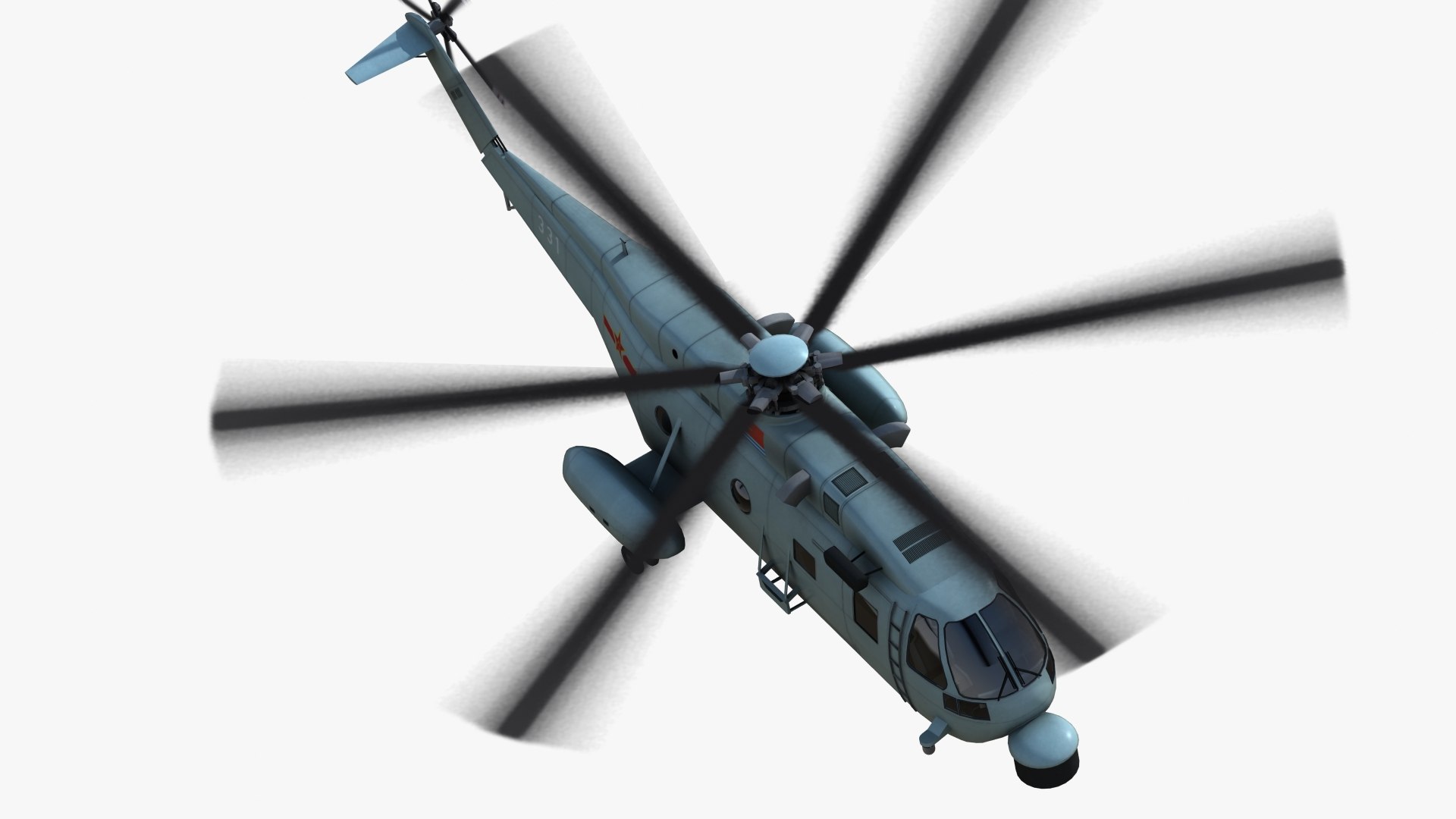 3D z-18f asw helicopter - TurboSquid 1563644