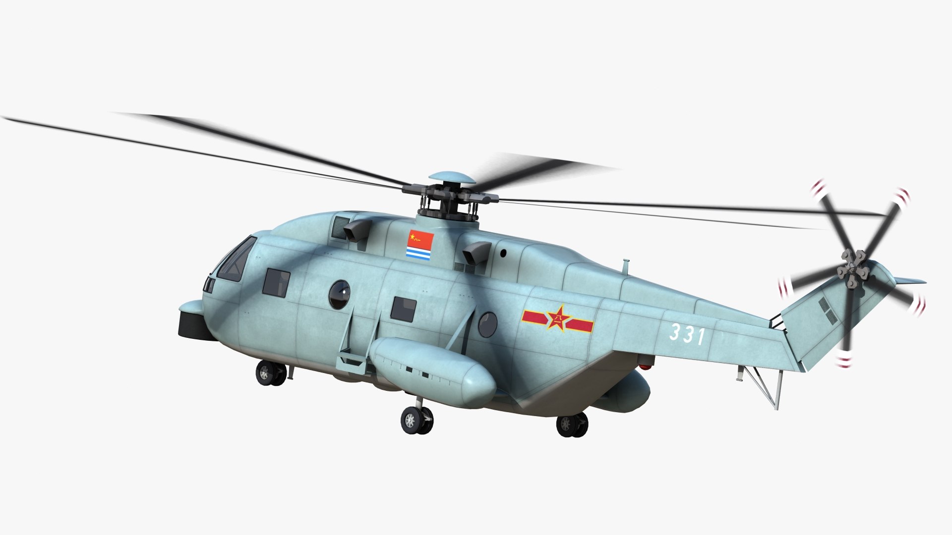 3D Z-18f Asw Helicopter - TurboSquid 1563644