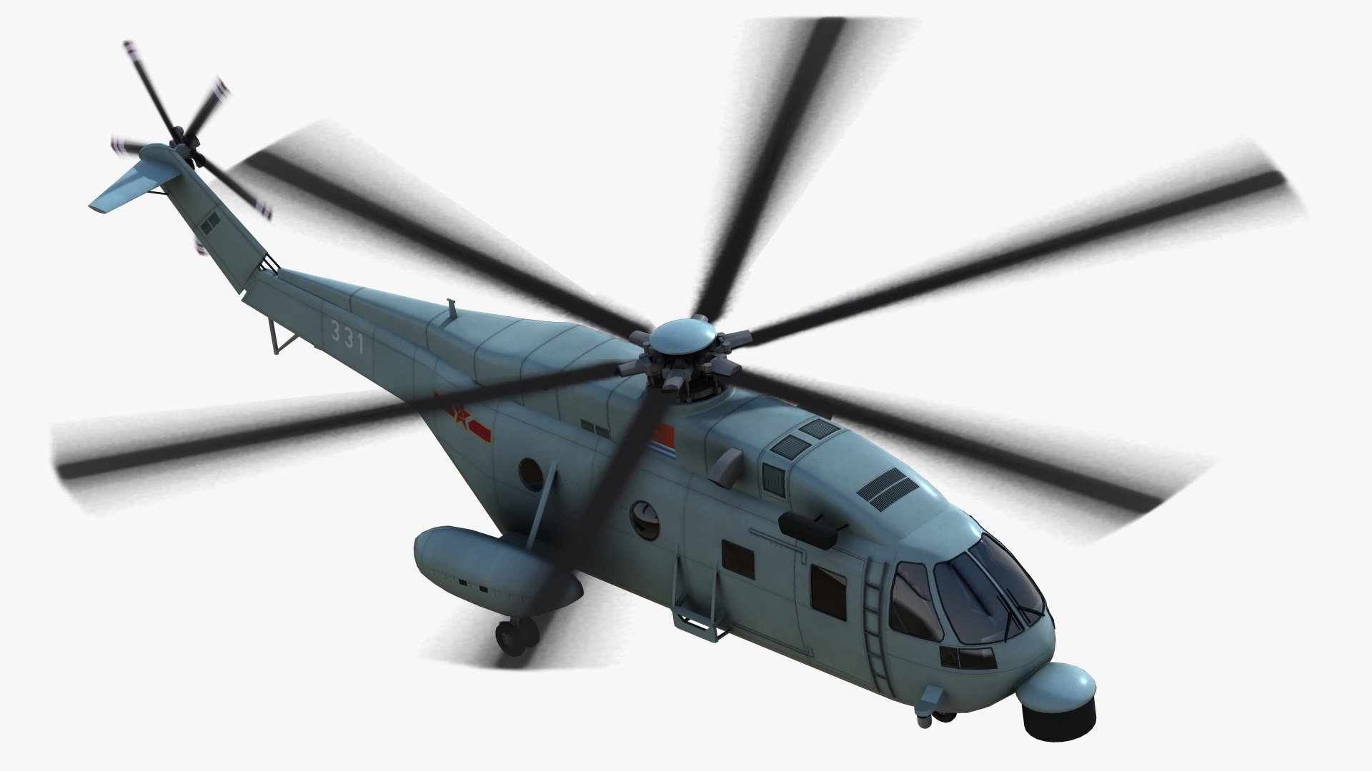 3D z-18f asw helicopter - TurboSquid 1563644