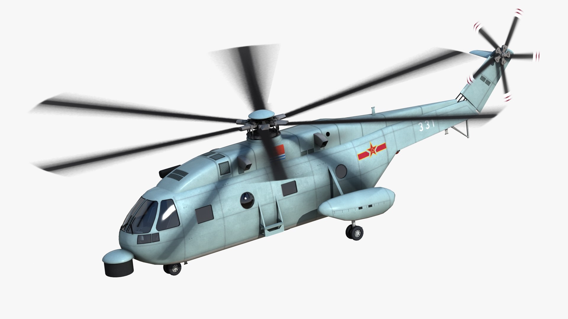 3D Z-18f Asw Helicopter - TurboSquid 1563644