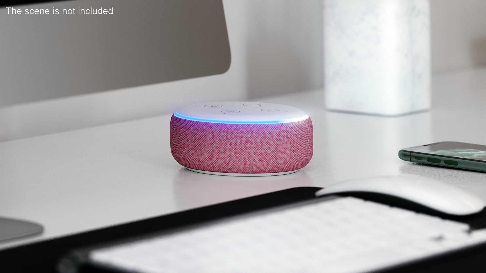 Amazon Echo Dot Pink 3D Model - TurboSquid 1998666