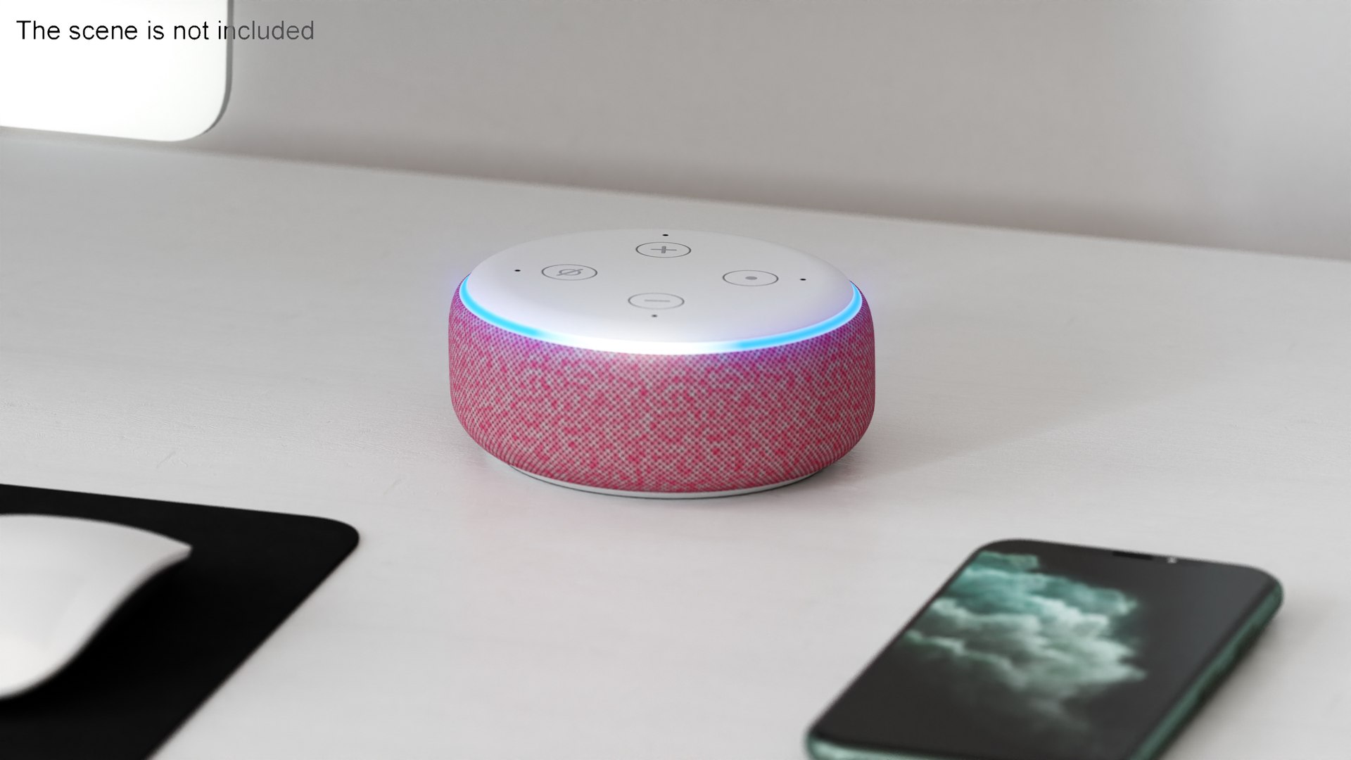 Amazon Echo Dot Pink 3D Model - TurboSquid 1998666