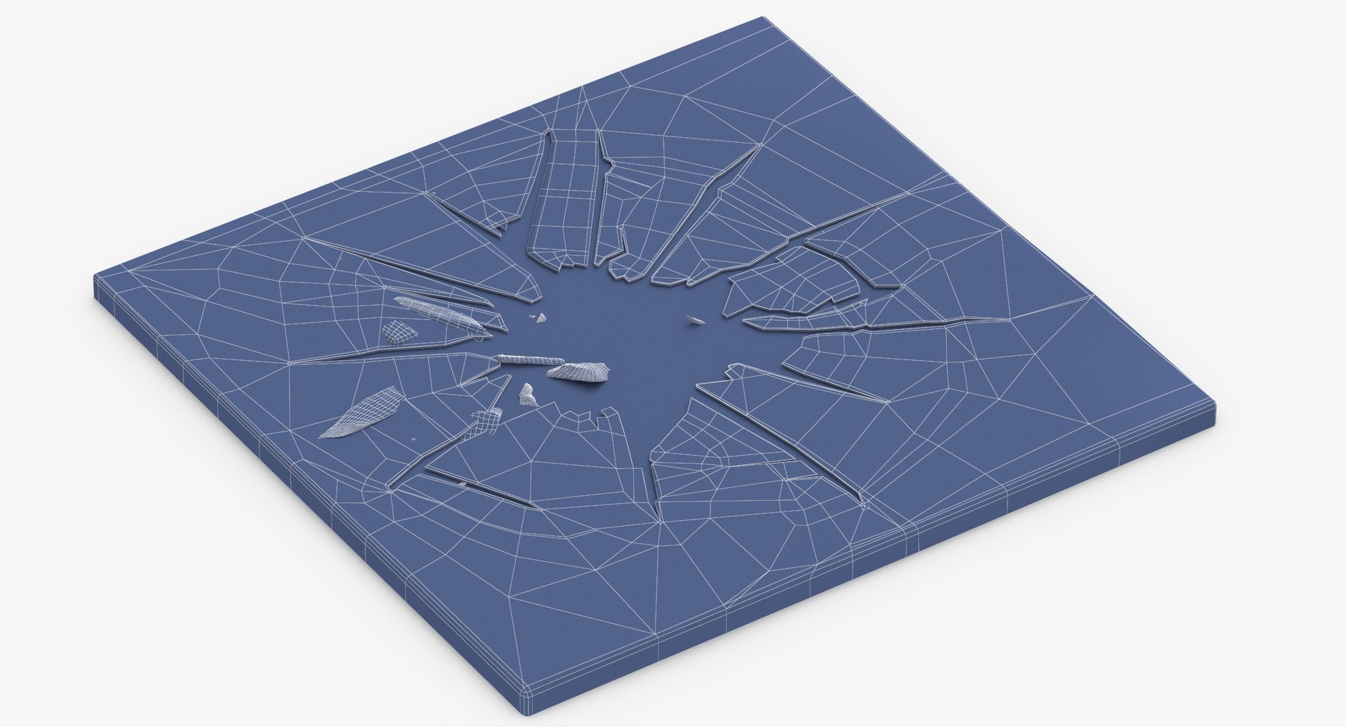 3D Ice Cracked Pose 03 - TurboSquid 1624086