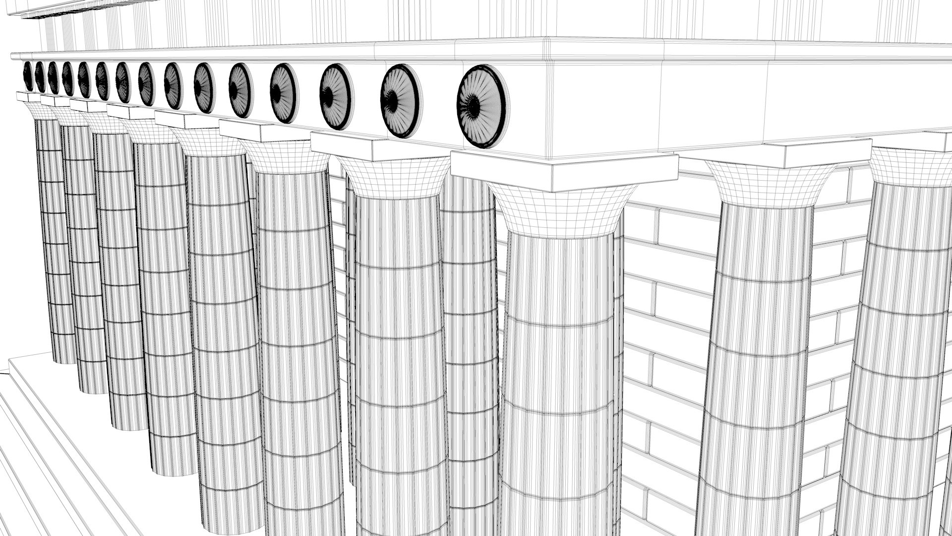 Parthenon Greek Temple Model - TurboSquid 1759204