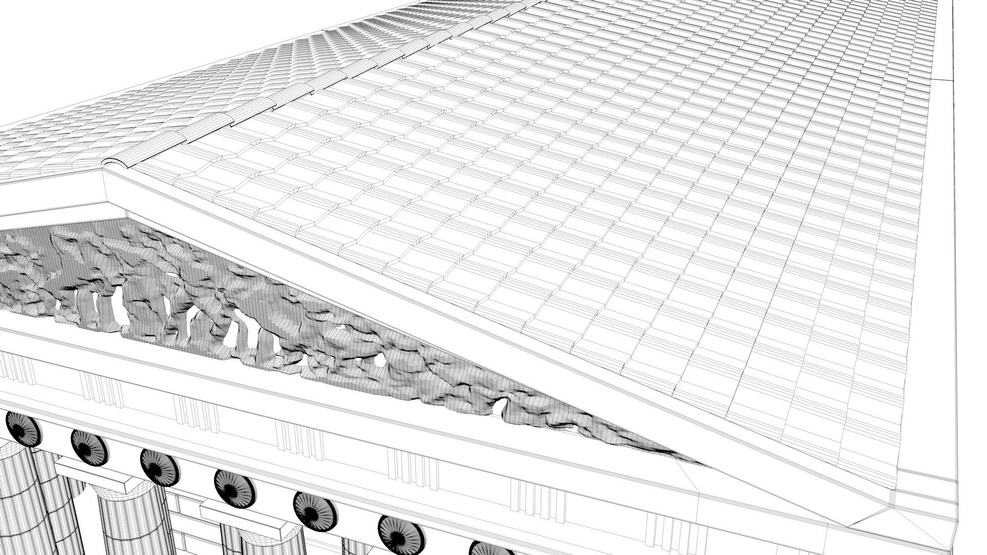 Parthenon Greek Temple Model - TurboSquid 1759204